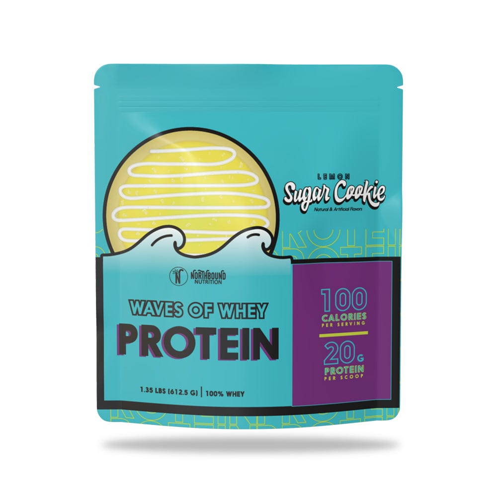 NorthBound Nutrition Waves of Whey Protein Powder - Lemon Sugar Cookie